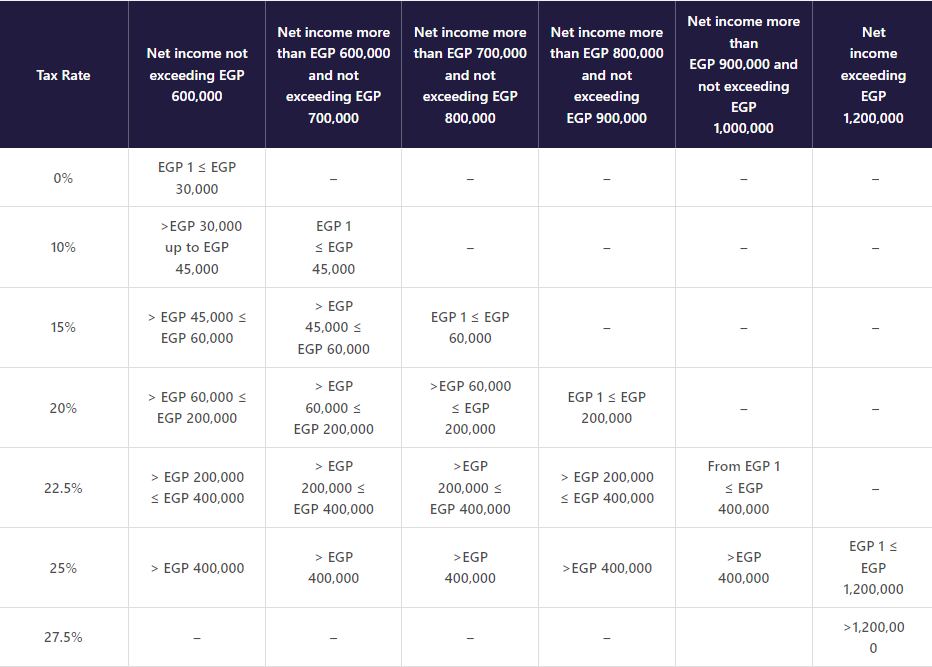Amendments to Egyptian Income Tax Law and Guidelines on VAT Law Changes ...