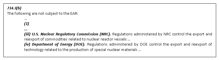 Nuclear Export Controls: A Brief Overview of NRC and DoE Regulations ...