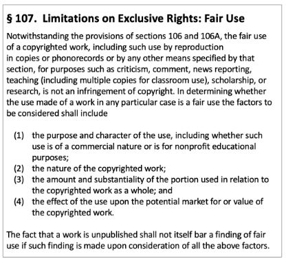 Fair Use, "The Frankenstein," and the Mixed Up Files of Mrs. Basil E ...