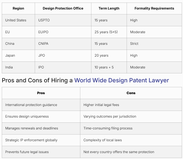 Why You Need a Worldwide Design Patent Lawyer for Global IP Protection ...