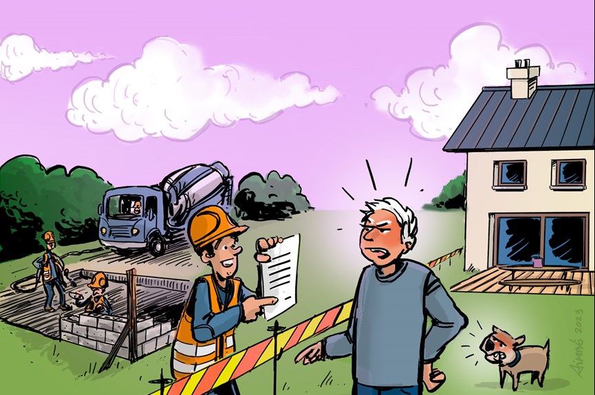 Building and renovation and the impact of the rules regarding neighbour ...