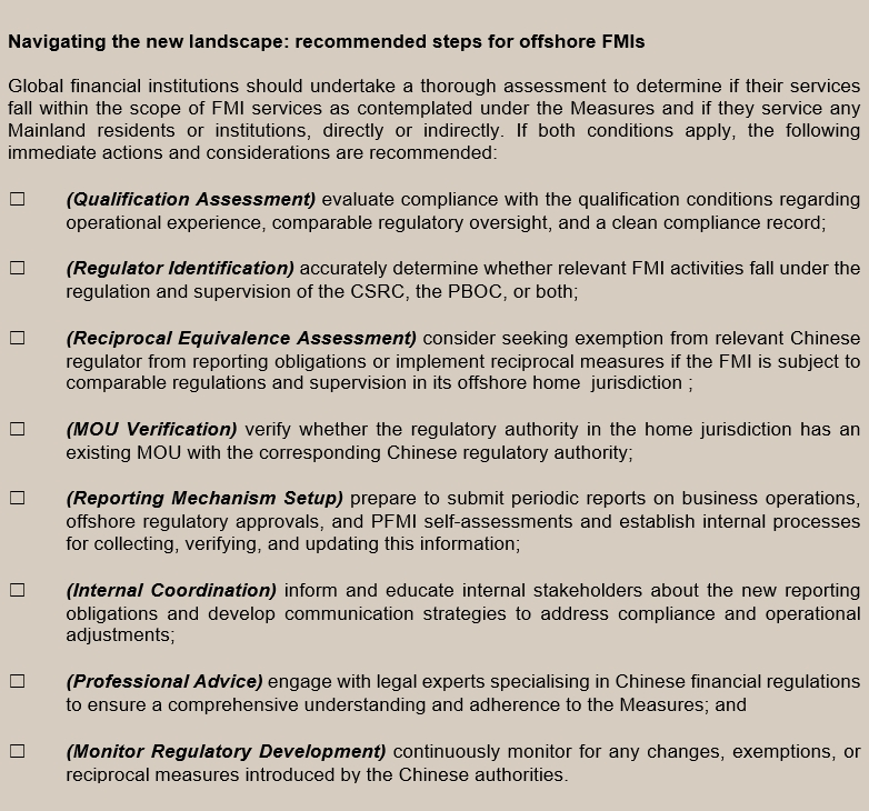FMI Update - Navigating China’s New Financial Infrastructure Measures ...