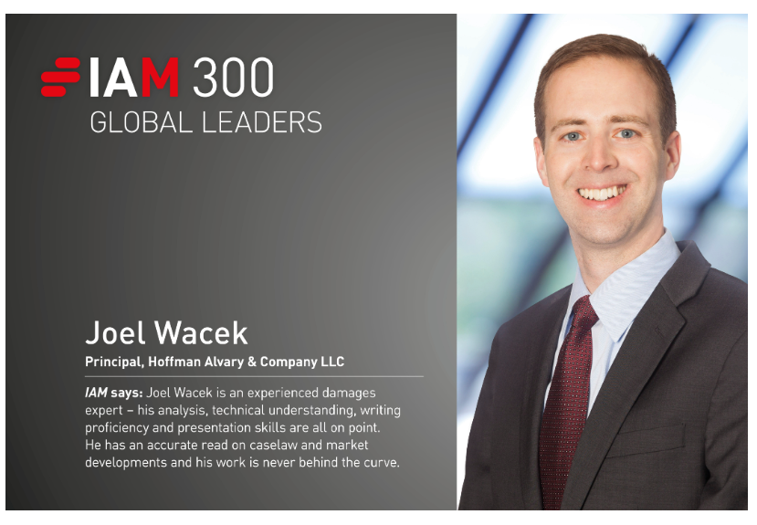 IAM 300 Global Leaders 2022 - Joel Wacek - Lexology