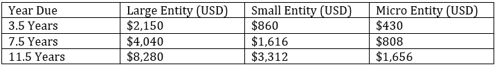 Patent Maintenance (Annuity) Payments in the United States: A Guide to ...