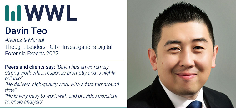 Thought Leaders GIR 2022: Davin Teo - Lexology