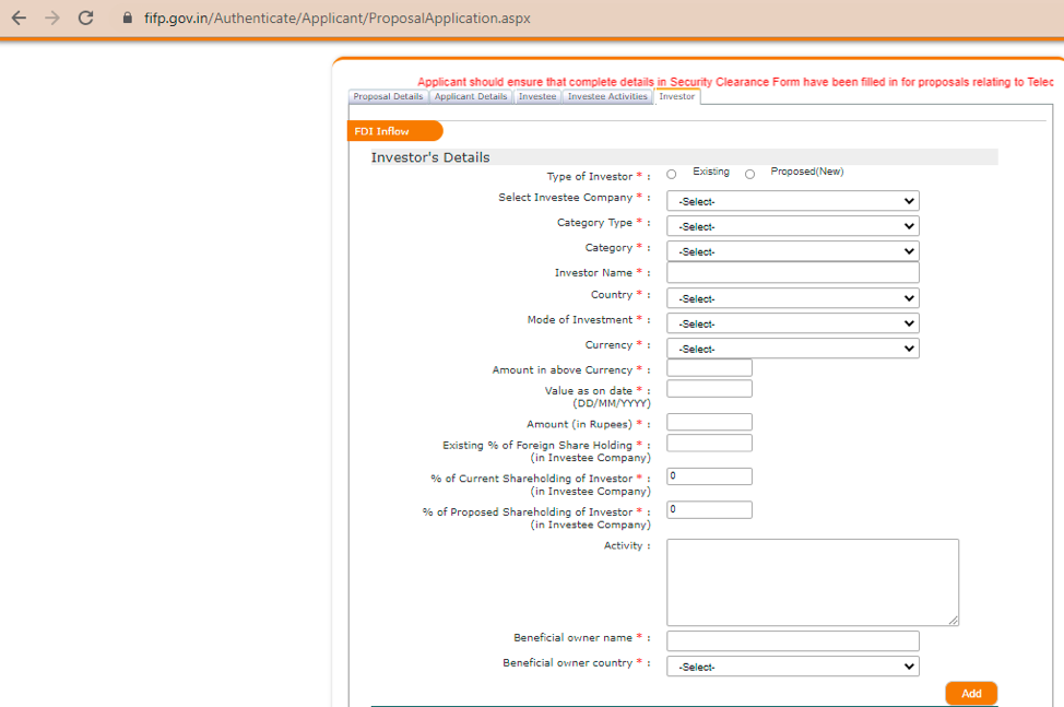 Deconstructing Press Note 3 (2020 Series) of the FDI Policy: Security ...