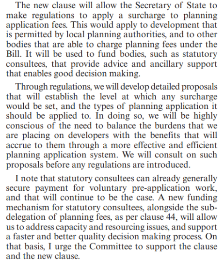 PIB in Committee: Planning Fees, Training and the National Scheme of Delegation - Lexology