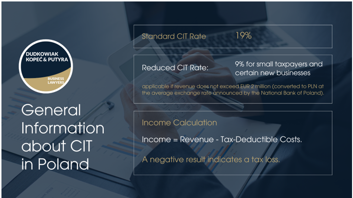 Corporate Income Tax (CIT) in Poland - Quick Guide in Bulletpoints ...