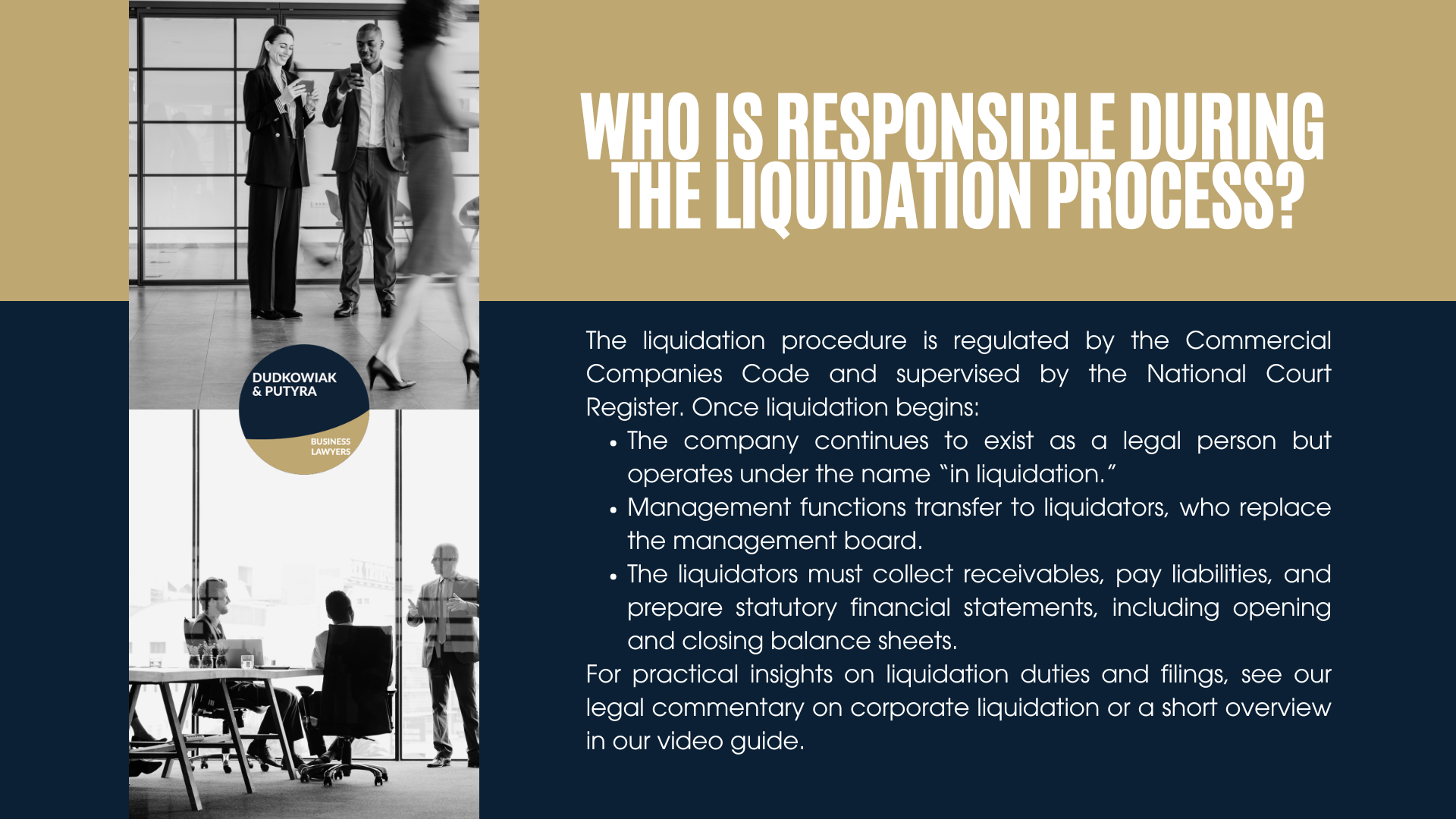 How to Liquidate a Company in Poland - 2026 Legal Update - Lexology