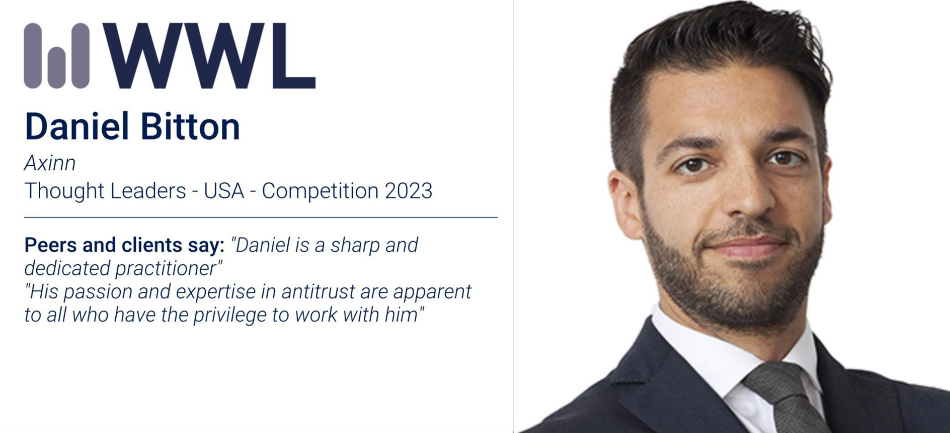 Thought Leaders - USA 2023: Daniel Bitton - Lexology