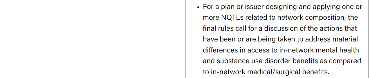 The Mental Health Parity and Addiction Equity Act (MHPAEA) Final Rules ...