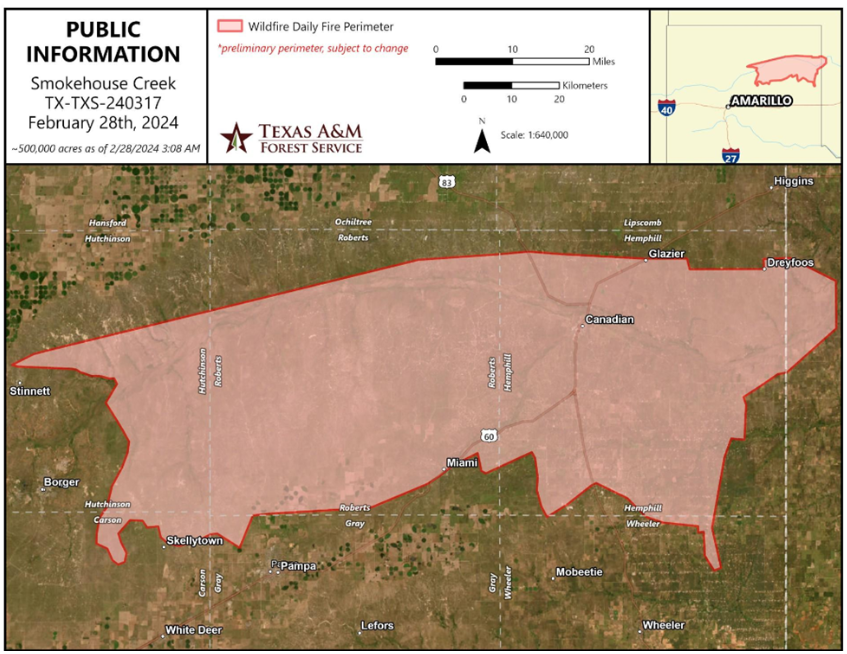Texas Panhandle Wildfires - Lexology