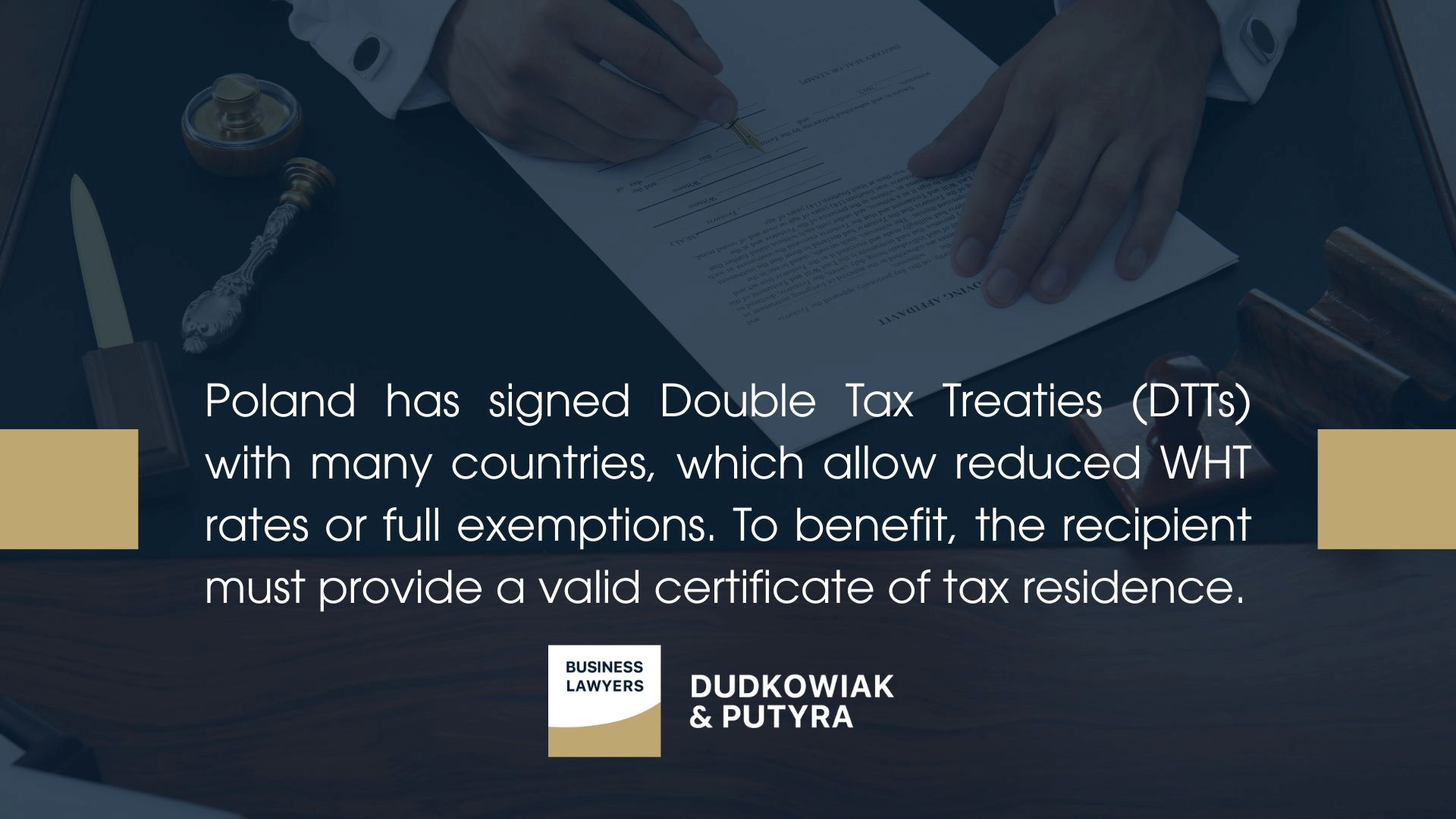 Withholding Tax in Poland: What Every Foreign Investor Must Know - Lexology