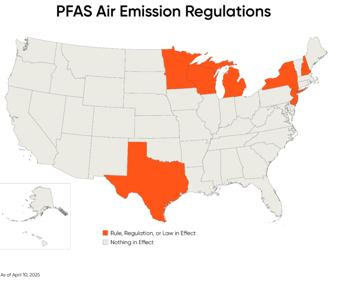 PFAS Air Emissions Restrictions - Lexology