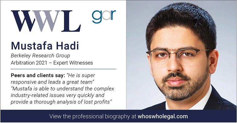 Thought Leaders - Arbitration 2021: Mustafa Hadi - Lexology