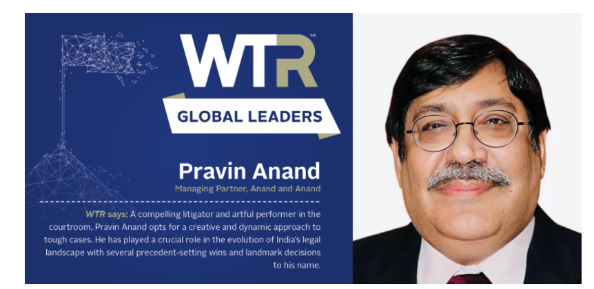 WTR Global Leaders 2020: Pravin Anand - Lexology