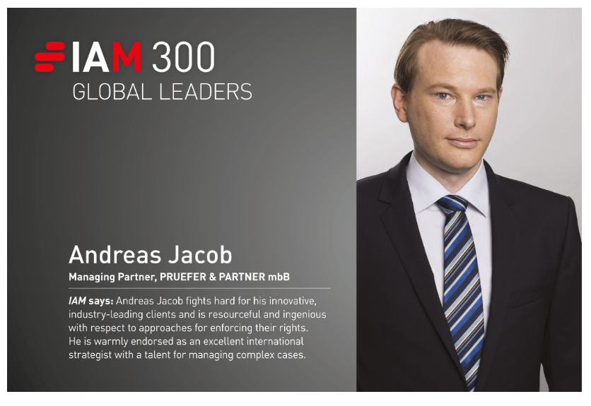 IAM 300 Global Leaders 2022 - Andreas Jacob - Lexology